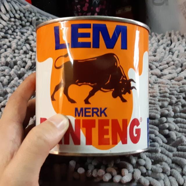 Jual LEM BANTENG UTK KULIT KARET BUSA KAYU HPL DLL NETTO 500GRAM ...