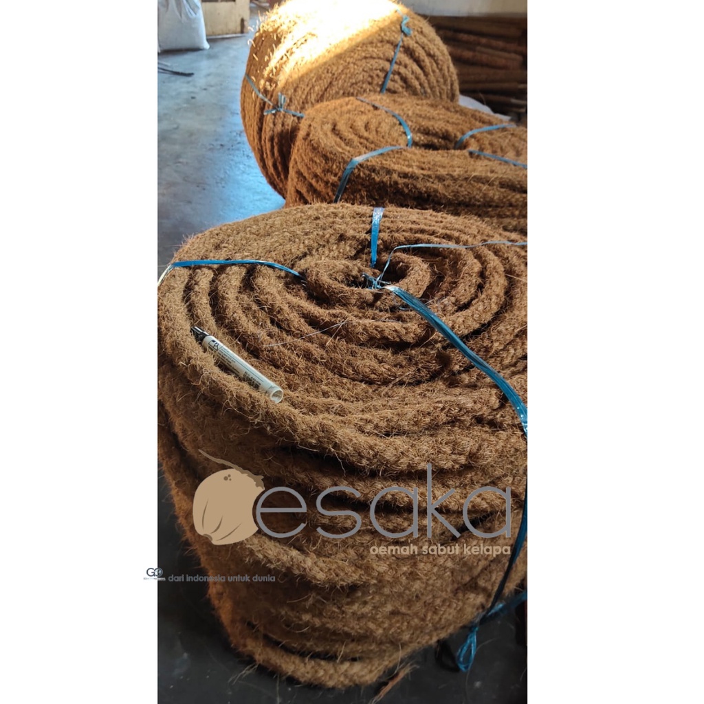 TALI SABUT KELAPA JUMBO TALI IJUK SABUT KELAPA BESAR 20 MM | Shopee ...