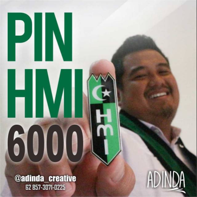 Jual PIN LENCANA HMI ATRIBUT | Shopee Indonesia