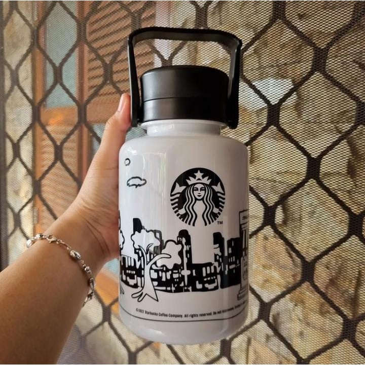 Jual Botol Minum Starbucks 1 Liter Original | Shopee Indonesia