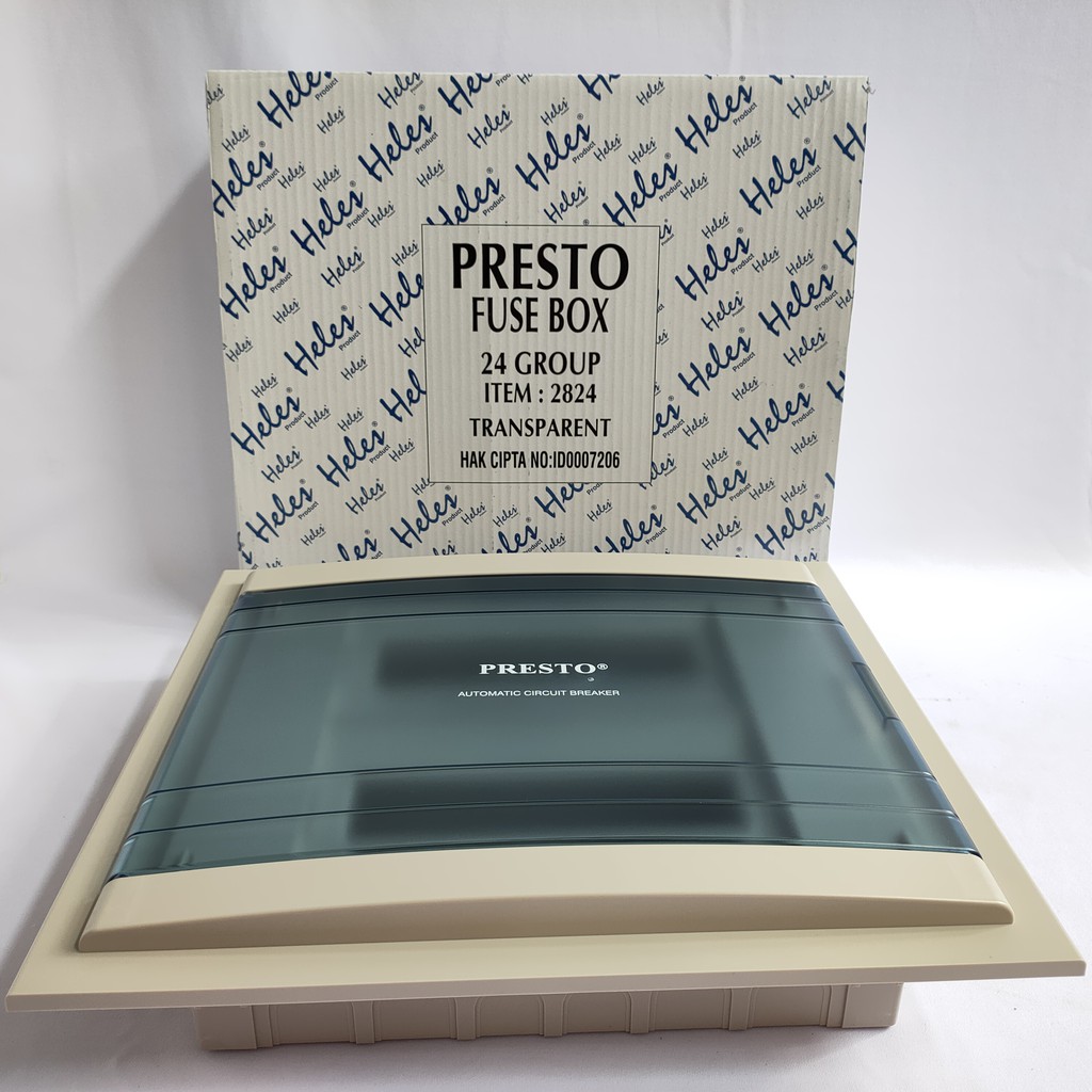 Jual Presto Fuse Box MCB 24 Group InBow - 2824 Indonesia|Shopee Indonesia