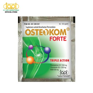 Jual Osteokom Forte - Box isi 10 sachet - Suplemen Kesehatan Persendian ...