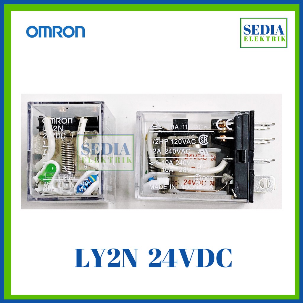 Jual Relay Omron LY2N 8 PIN 24VDC | Shopee Indonesia