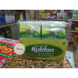 Jual KULDON TABLET PANAS DALAM & SARIAWAN - DELTOMED | Shopee Indonesia
