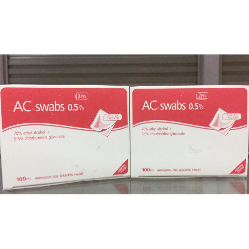 Jual AC SWAB - TISSUE ALKOHOL 2PLY | Shopee Indonesia