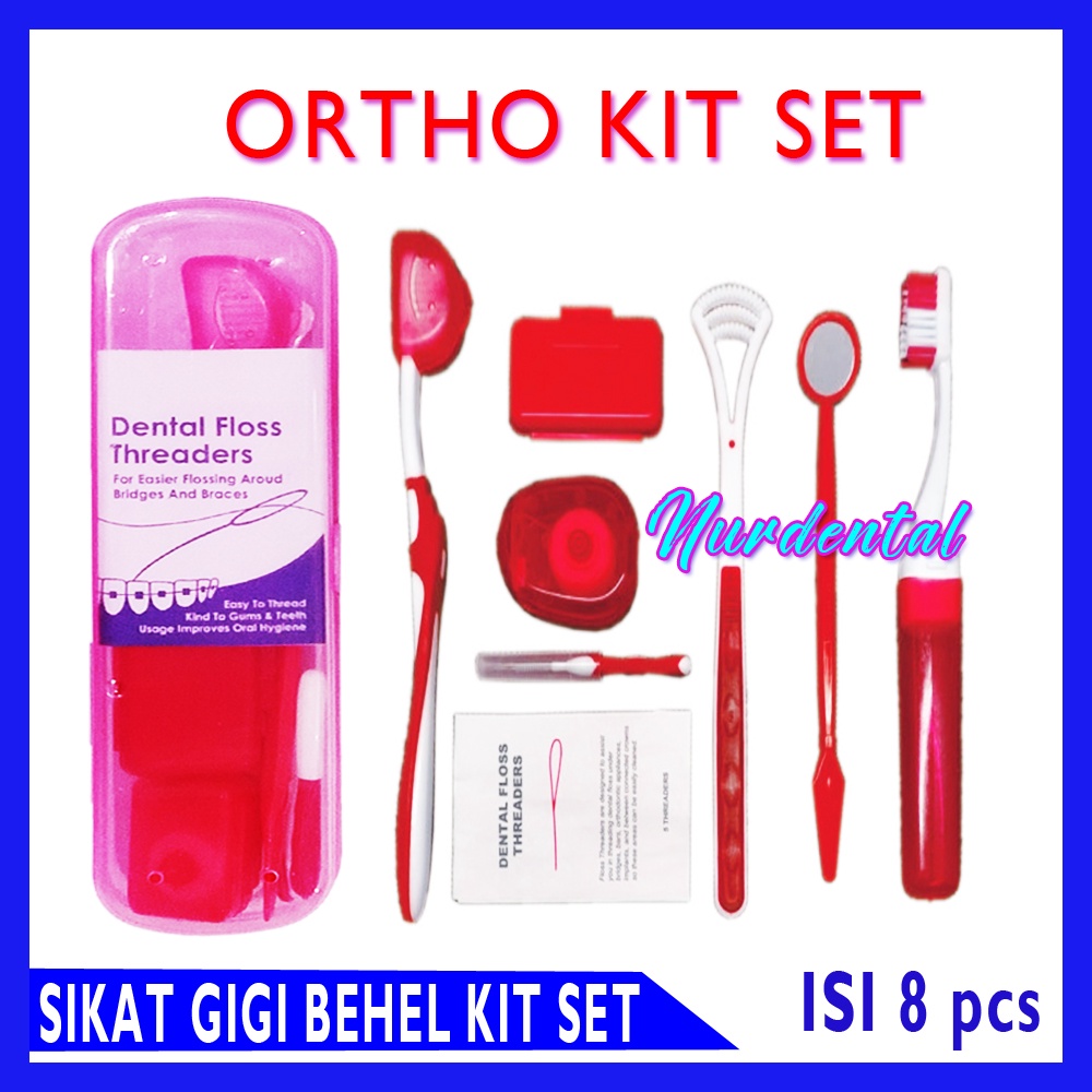 Jual Orthodontic kit Ortho Kit Sikat Gigi Behel Set | Shopee Indonesia
