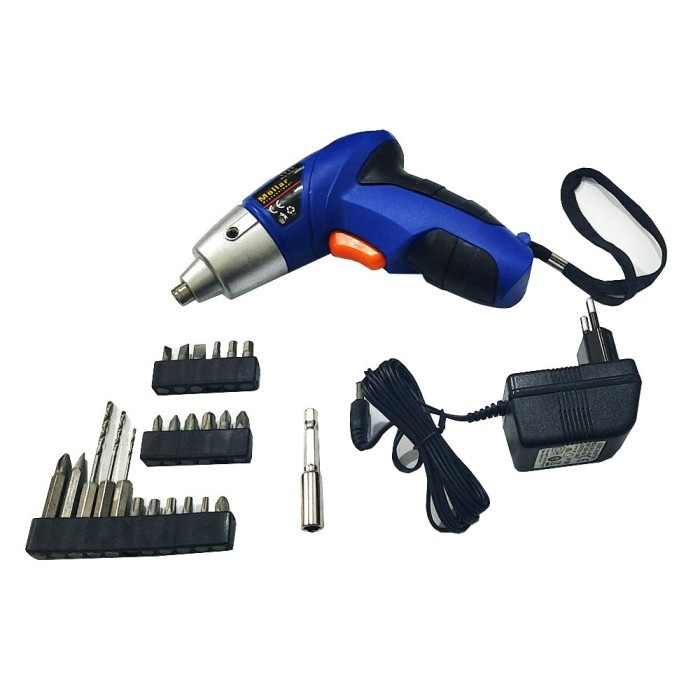 Jual Mesin Cordless Screwdriver 4 8 Volt 24 Pc Mollar Mesin Bor Obeng