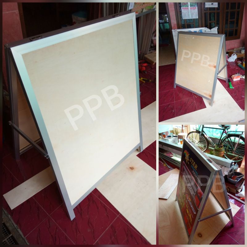 Jual Signboard 80/ Display Banner/ Standing Banner/ Papan Promosi ...