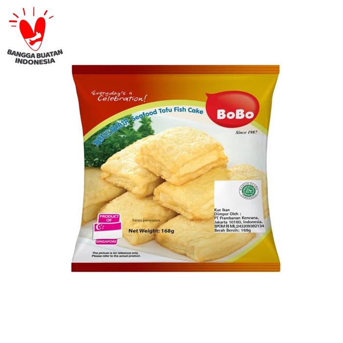 Jual BOBO Seafood Tofu 168 gram Kue Ikan | Shopee Indonesia