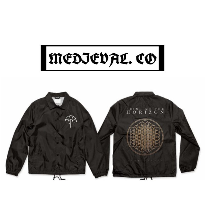 Jual JACKET COACH BMTH - BRING ME THE HORIZON / COACH JACKET PRIA ...