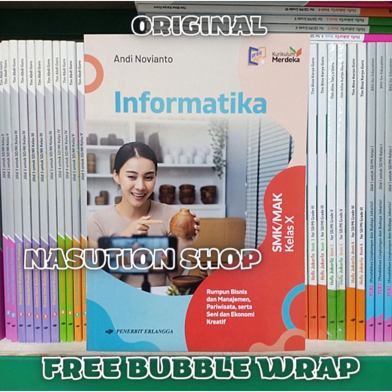 Jual Buku Informatika Kelas 1 / X 10 SMK Erlangga Rumpun Bisnis ... Jual Buku Informatika Kelas 1 / X 10 SMK Erlangga Rumpun Bisnis ...