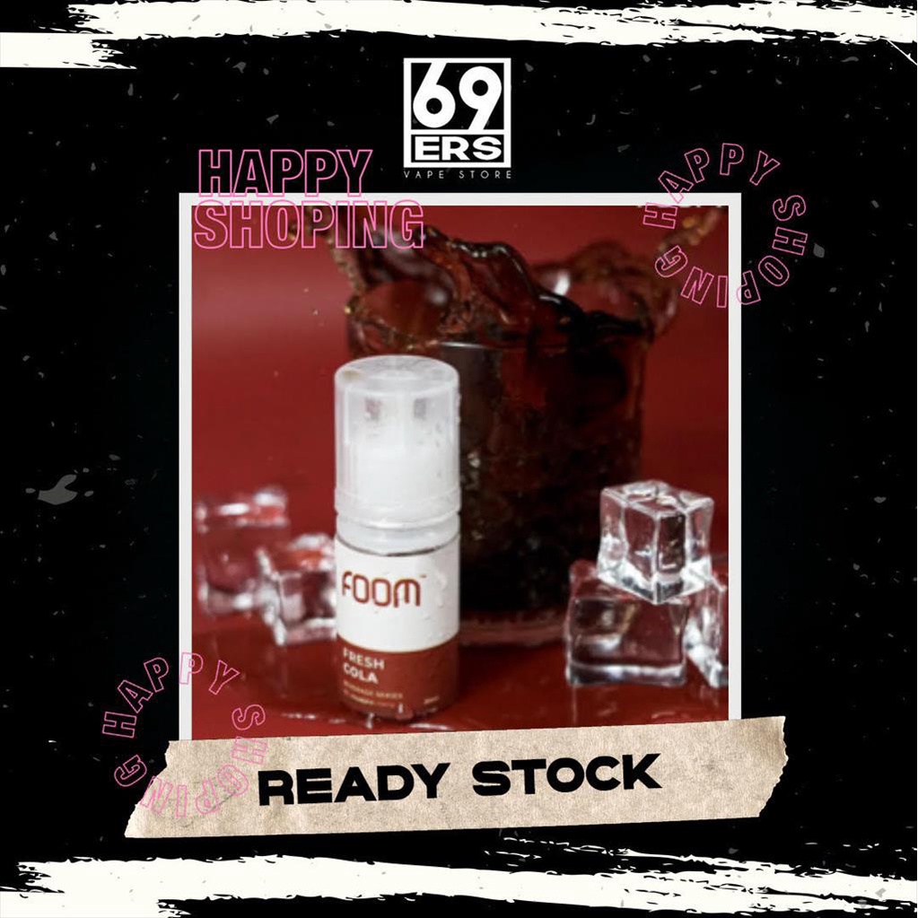 Jual LIQUID FOOM FRESH COLA SALT NIC 30MG 30ML BY FOOM.LAB | Shopee ...
