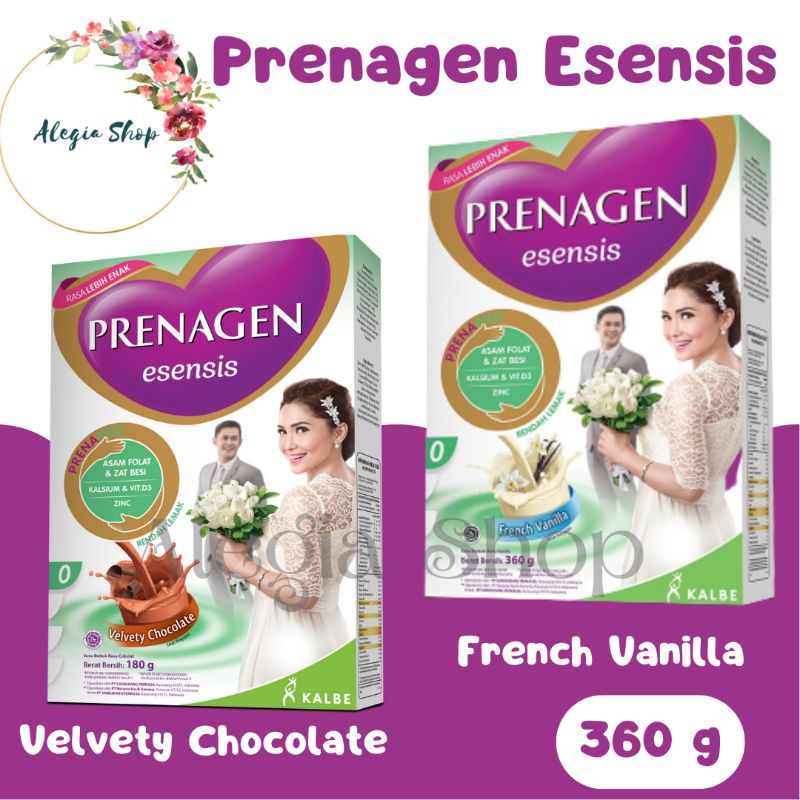 Jual Prenagen Esensis Velvety Chocolate French Vanilla 360 g Susu ...