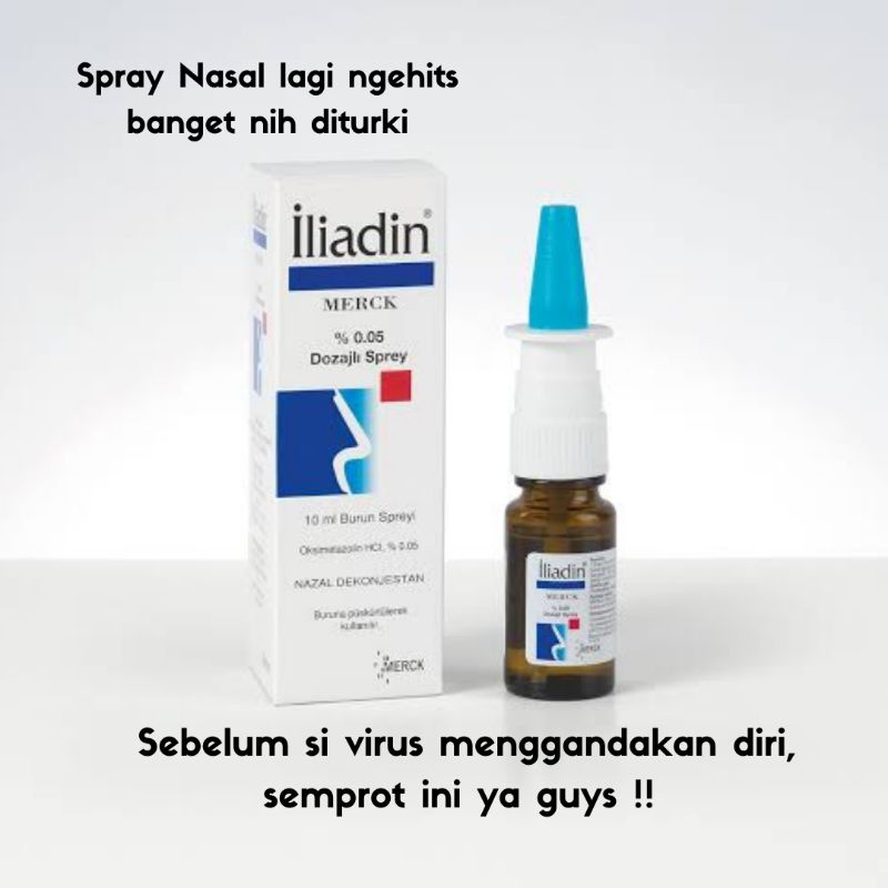 Jual Iliadin Spray Nasal Turki ( Nasal sprey ) Indonesia|Shopee Indonesia