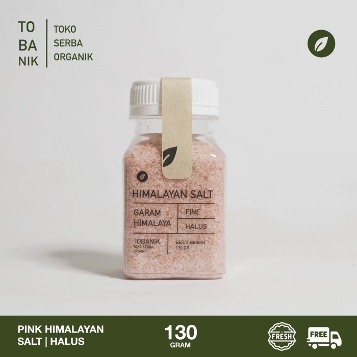Jual Garam Himalaya Halus Fine Pink Salt 130 gram | Shopee Indonesia