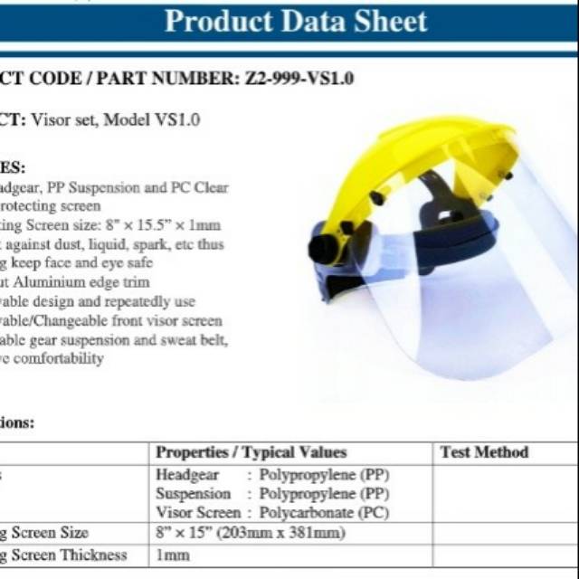 Jual Helm Corona - Topi Corona - Helm Covid - APD Corona - Helm ...