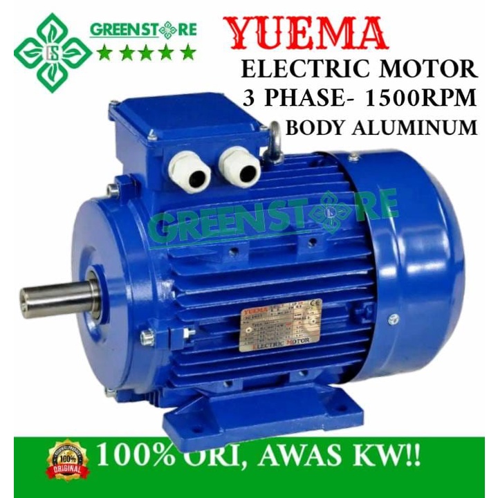 Jual YUEMA SA 1.5KW/2HP/3PHASE/1500RPM/4P/B3 FOOT MOUNTED - ELECTRIC ... Jual YUEMA SA 1.5KW/2HP/3PHASE/1500RPM/4P/B3 FOOT MOUNTED - ELECTRIC ...