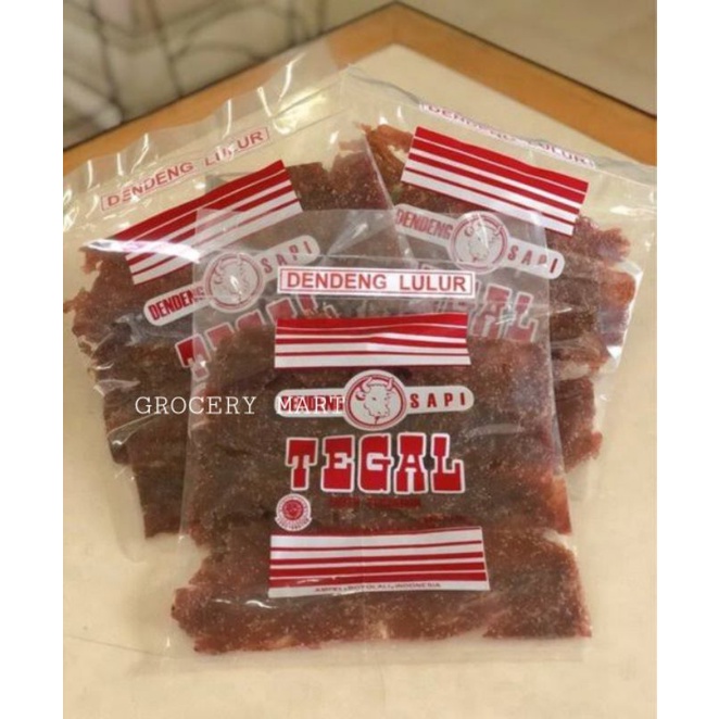 Jual Dendeng Sapi Lulur Cap Tegal Asli Manis | Shopee Indonesia