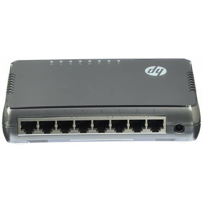 Jual HP Switch unmanaged 8 port gigabit 1000Mbps JH408A | Shopee Indonesia