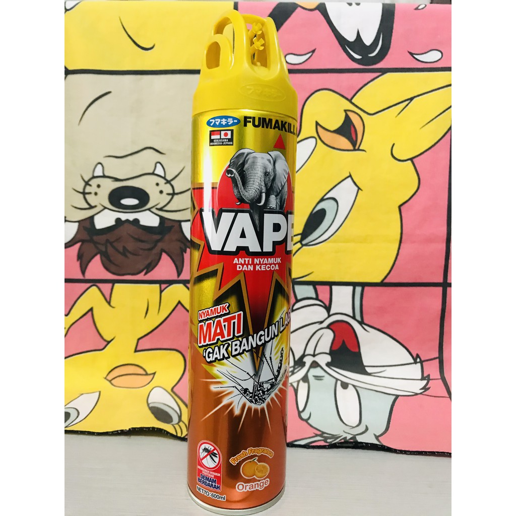 Jual Vape Anti Nyamuk Aerosol 600 ml | Shopee Indonesia