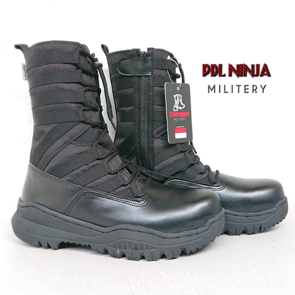 Jual Sepatu pdl boots safety pdl ninja pdl tni pdl polisi pdl security ...