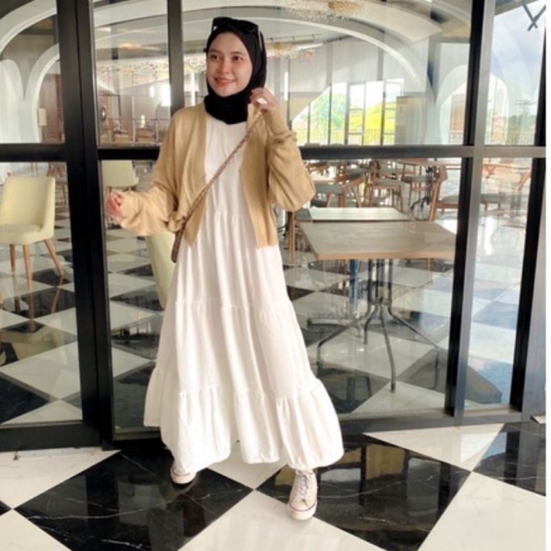 Jual Fotsy Inner Maxi Dress (Busui) | Shopee Indonesia