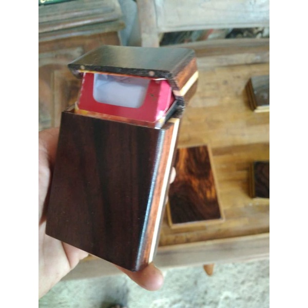 Jual kotak lintingan, tempat penyimpanan, wadah rokok, wooden box ...
