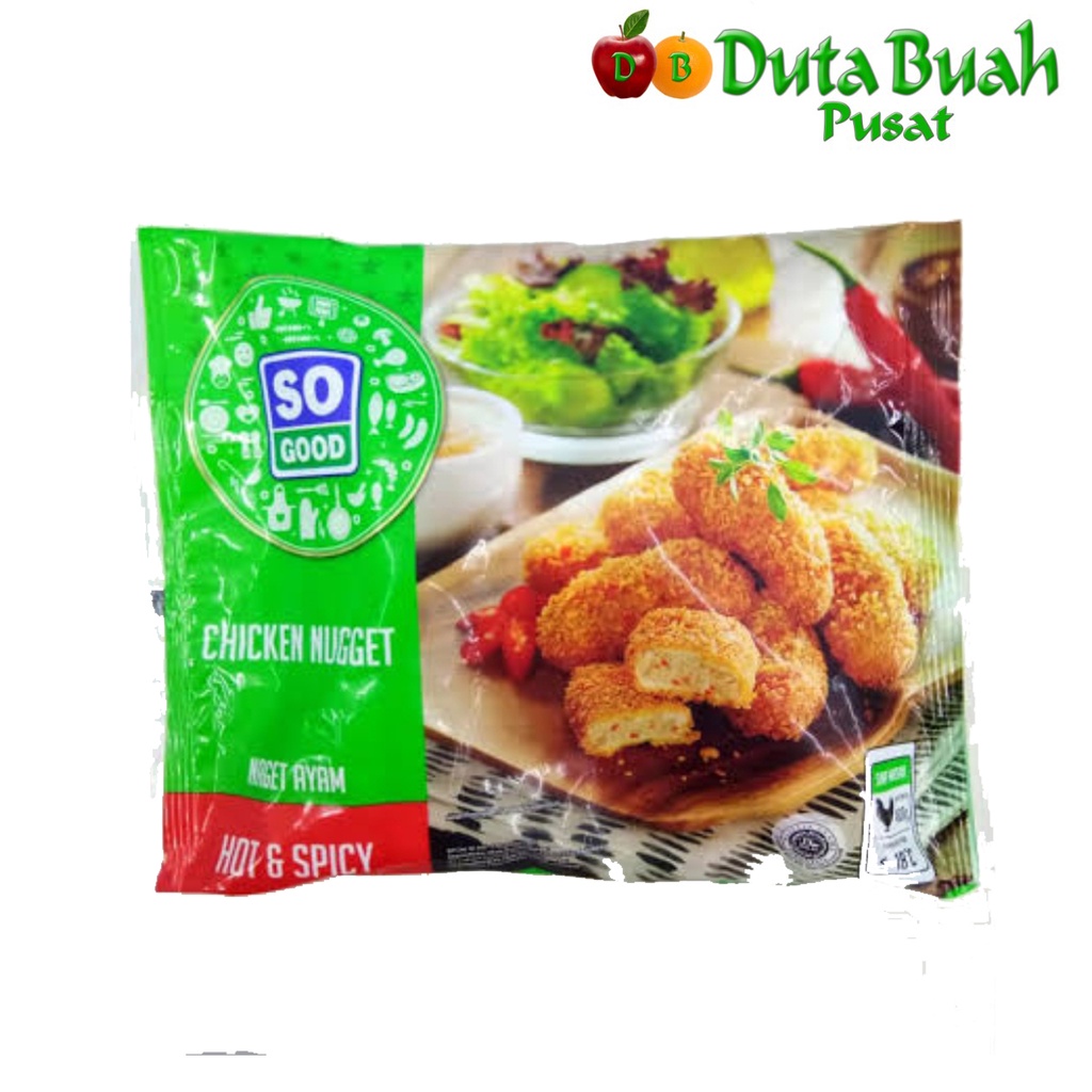 Jual DUTA BUAH So Good Chicken Nugget Hot & Spicy (400g) | Shopee Indonesia