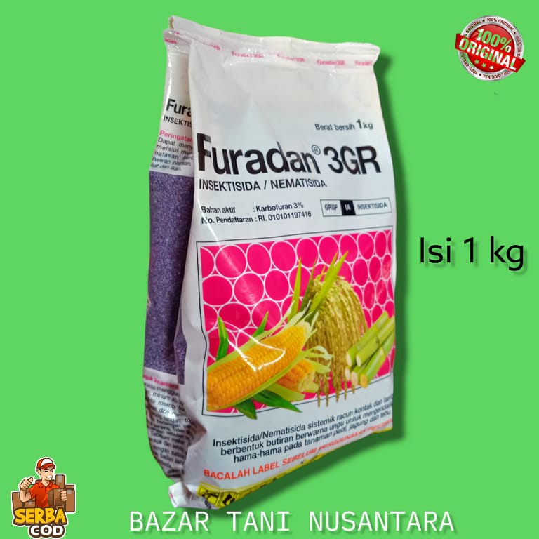Jual Furadan 1kg furadan tanaman furadan anti hama puradan obat tanah ...