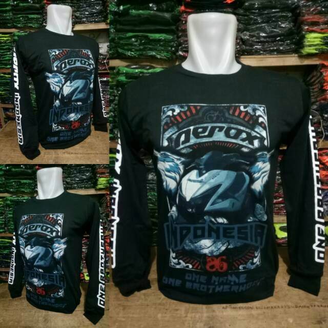 Jual Kaos biker yamaha aerox Indonesia|Shopee Indonesia