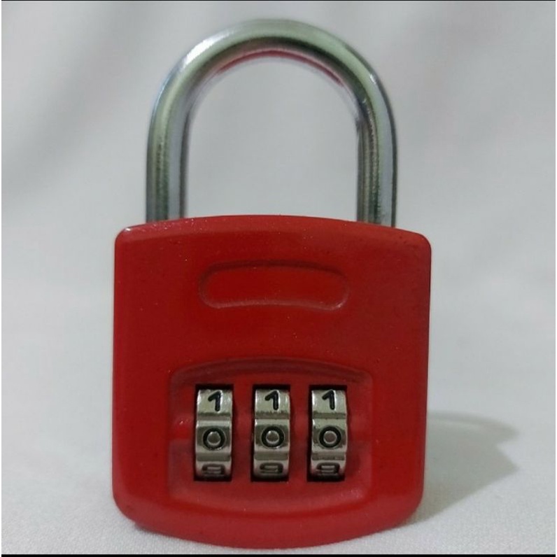 Jual gembok angka kombinasi 40mm jilian | Shopee Indonesia