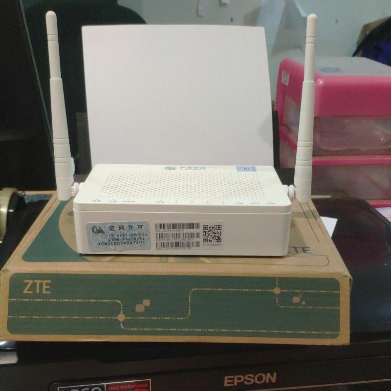 Jual GPON ZTE ZHXN F663NV3a Modem router FO Zte | Shopee Indonesia