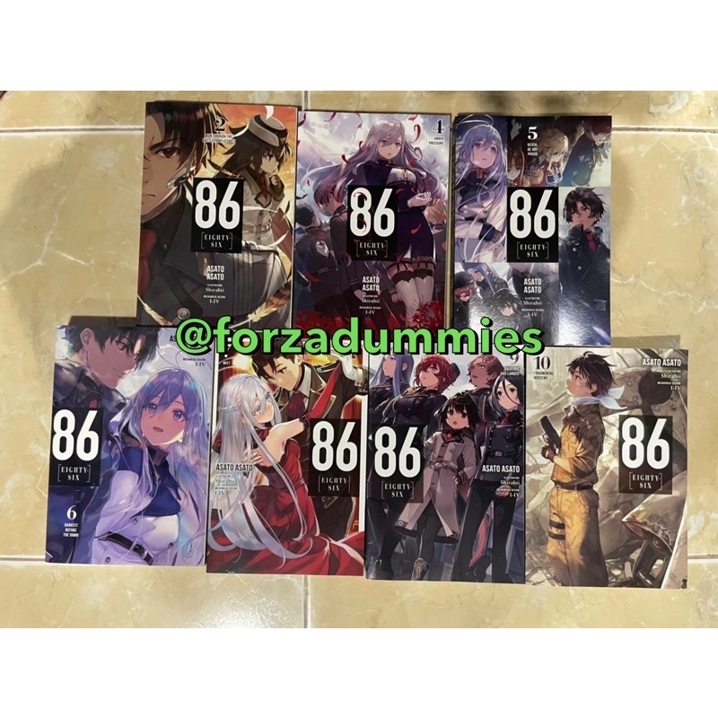 Jual 86 Eighty Six Light Novel (English) ORIGINAL | Shopee Indonesia