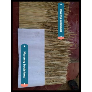 Jual DEKORASI JERAMI/ATAP JERAMI/ANYAMAN JERAMI/JERAMI PADI ASLI SIAP ...