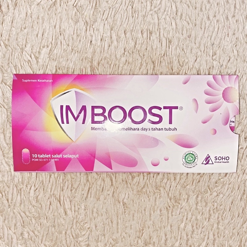 Jual [NEW] Imboost 1 Strip 10 Tablet Salut Selaput - Vitamin Suplemen ...