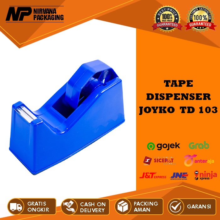 Jual TAPE DISPENSER / CUTTER JOYKO TD 103 - TD103 PEMOTONG / TEMPAT ...