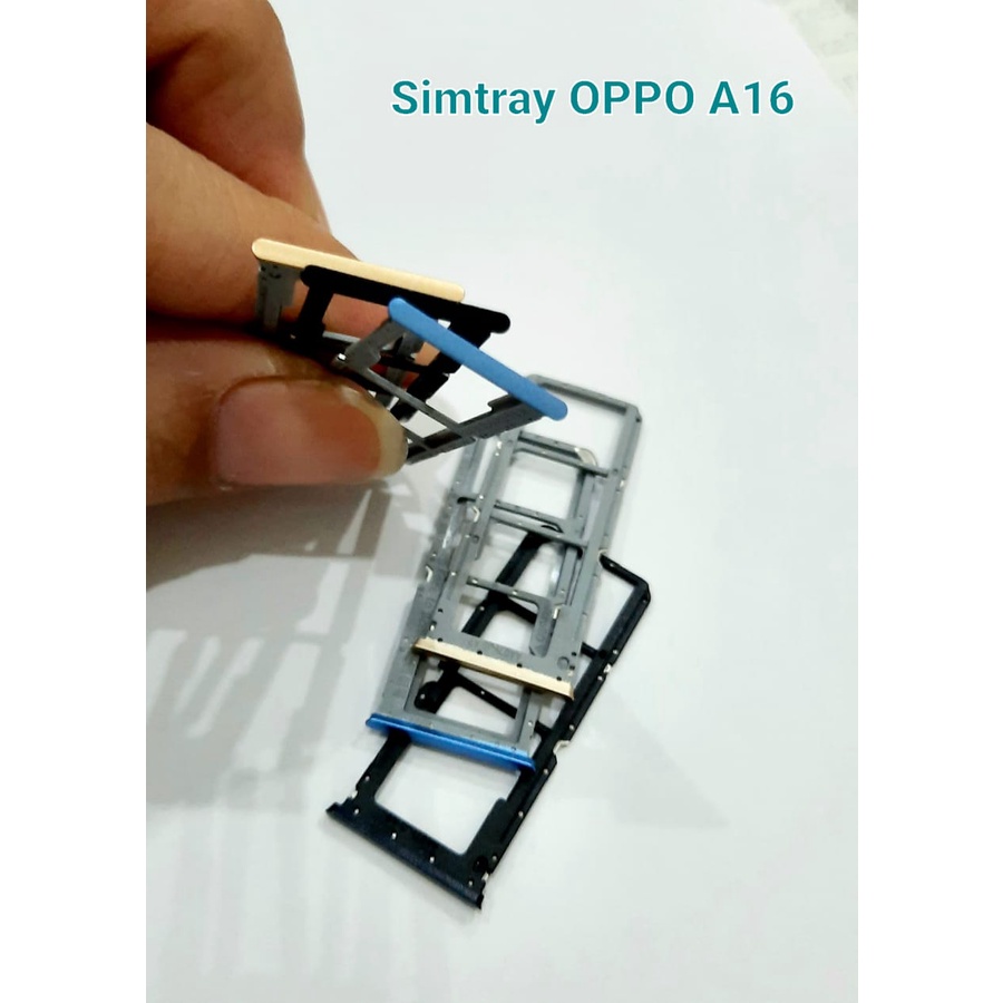 Jual Sim card Lock Oppo A16 Simtray Sim Tray Tempat Dudukan masukan ...