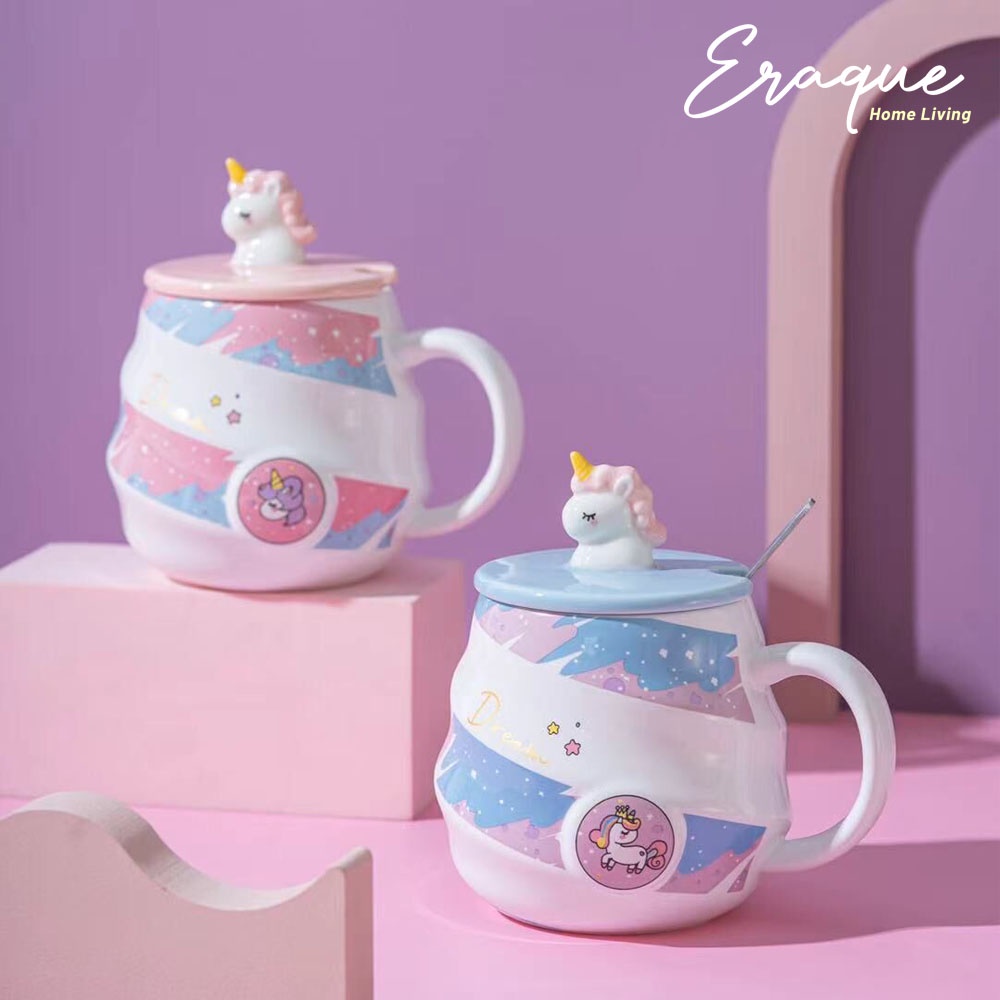 Jual Unicorn Dream Mug / Gelas Cangkir Cup Keramik Karakter Unicorn ...