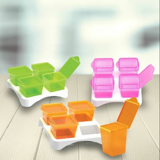Jual Multi food container / babysafe / tempat makanan / tempat asi ...