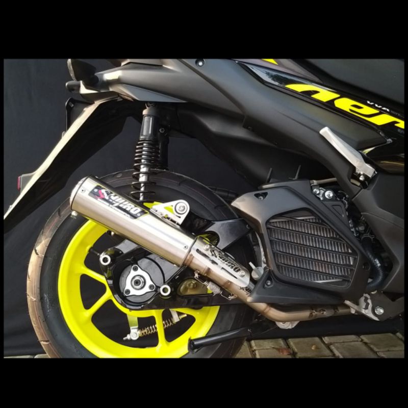 Jual Knalpot Aerox OLD dan New Aerox type M4 Model M1 Shijiro Racing ...