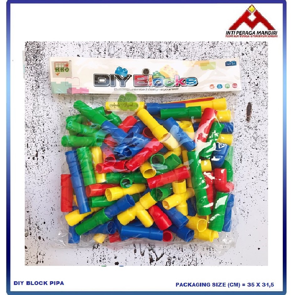 Jual IPMToys - Lego DIY Blocks Pipa/Lego Pipa - Mainan Edukasi Anak ...