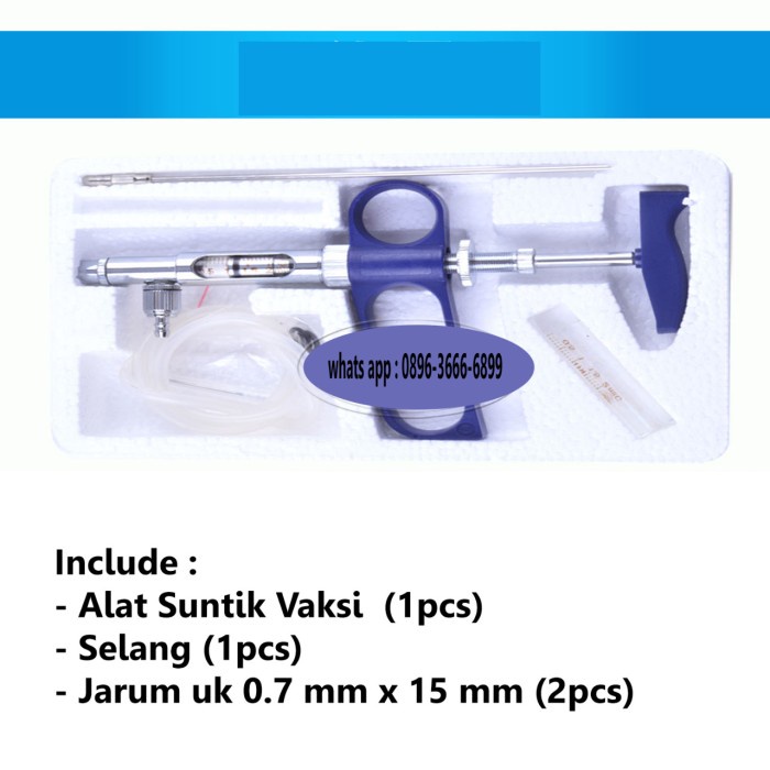 Jual Alat Suntik Injeksi Vaksin Otomatis Hewan Ternak Ayam Petelur ...