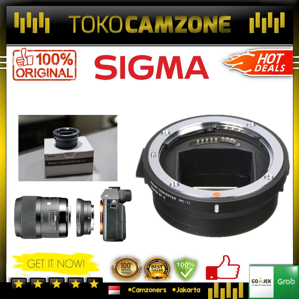 Jual Sigma MC-11 Mount Converter/Lens Adapter (Sigma EF-Mount Lenses to ...