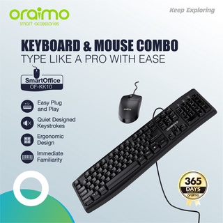 Jual Oraimo Smart Office Keyboard & Mouse Combo Quiet ( OF - KK10 ...