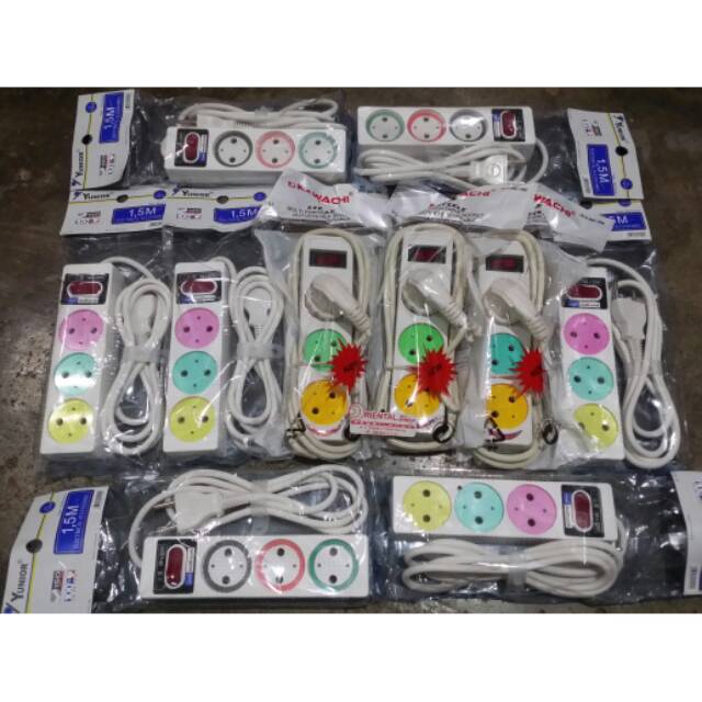 Jual Stopkontak Stop Kontak 3 Tiga Colok Colokan Lubang Cabang | Shopee ...