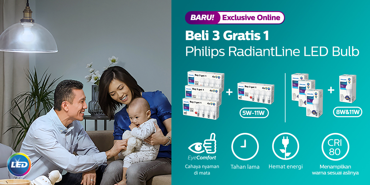 Toko Online Philips Lighting Official Shop | Shopee Indonesia