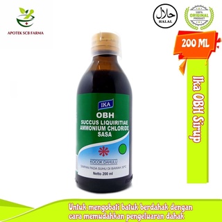 Jual OBH IKA Syrup 200 mL - Sirup Batuk Berdahak | Shopee Indonesia
