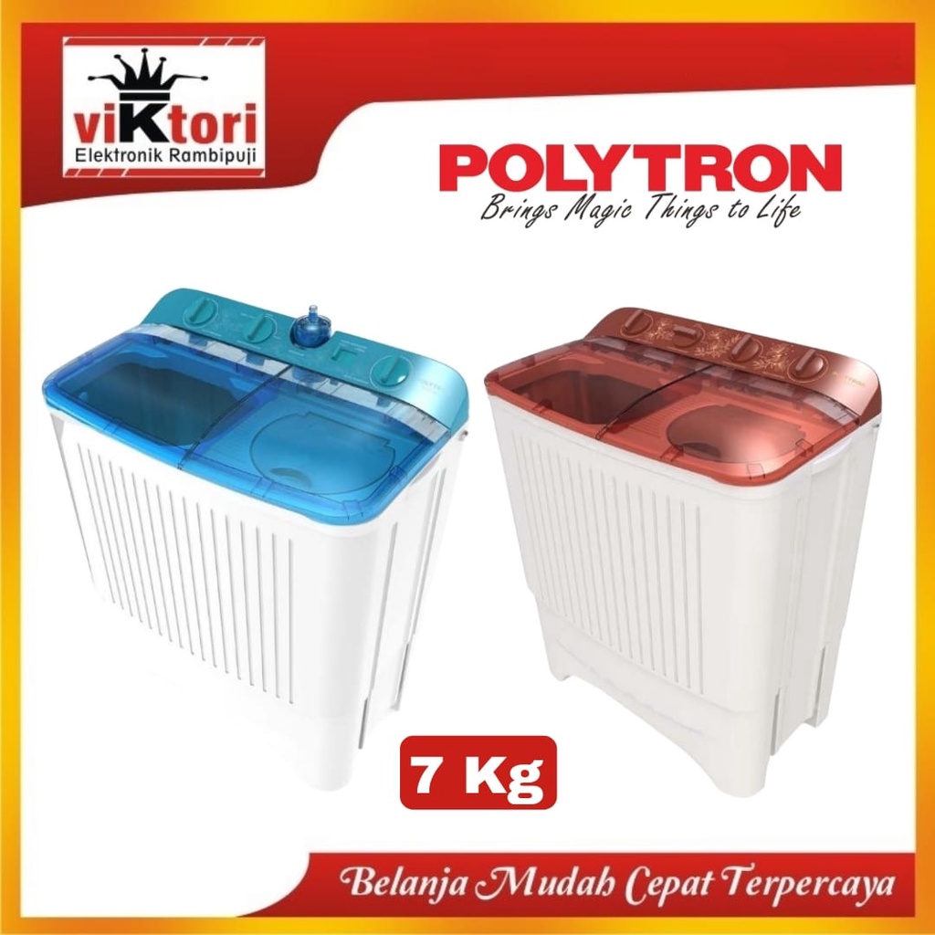 Jual MESIN CUCI POLYTRON PWM7072 / MESIN CUCI POLYTRON 7 KG / MESIN ...