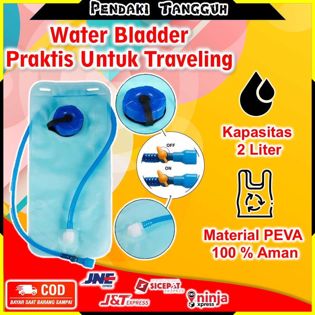 Jual Water Bladder 2L Kantong Air Sepeda Hiking Perlengkapan Mendaki ...
