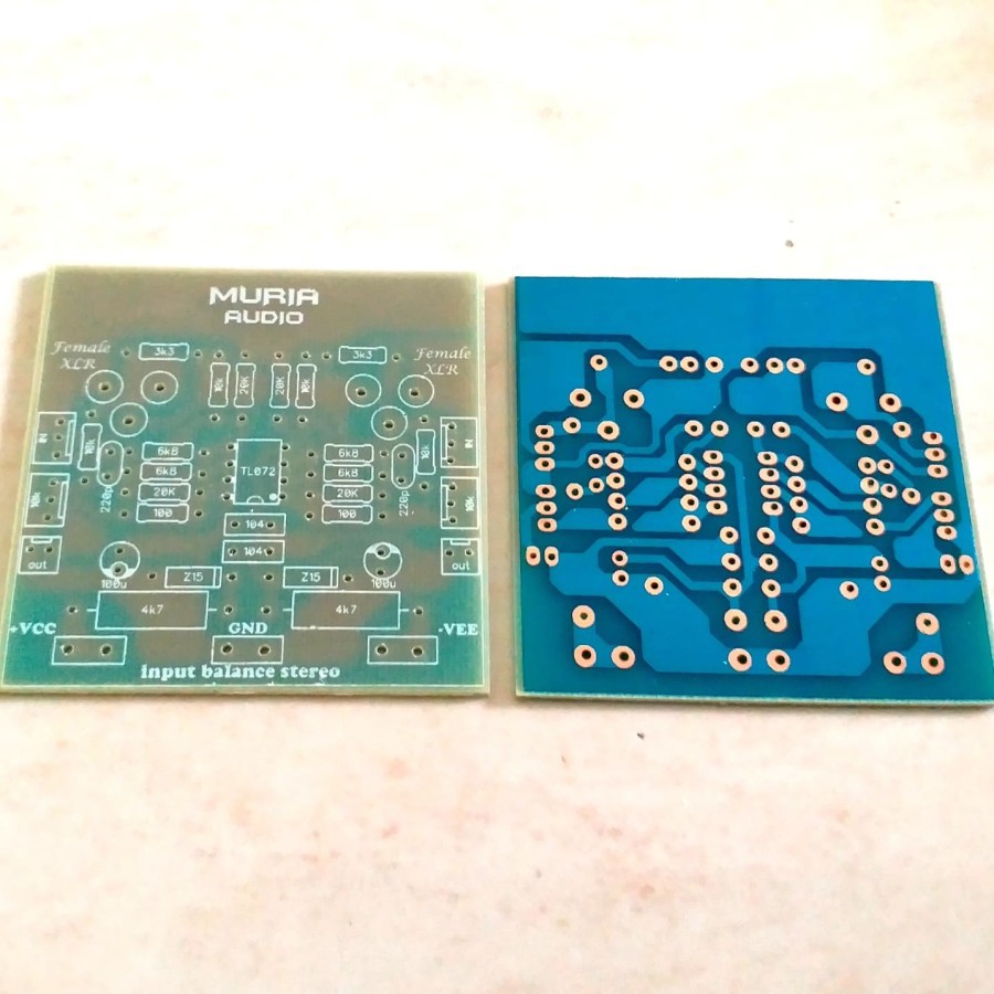 Jual PCB INPUT BALANCE STEREO / PCB INBALANCE AUDIO STEREO Indonesia ...